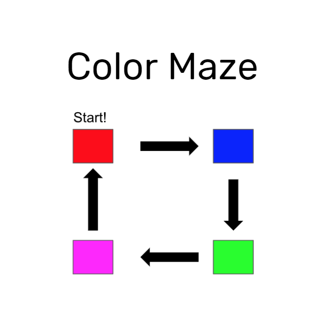 Color Maze Lights and Sounds