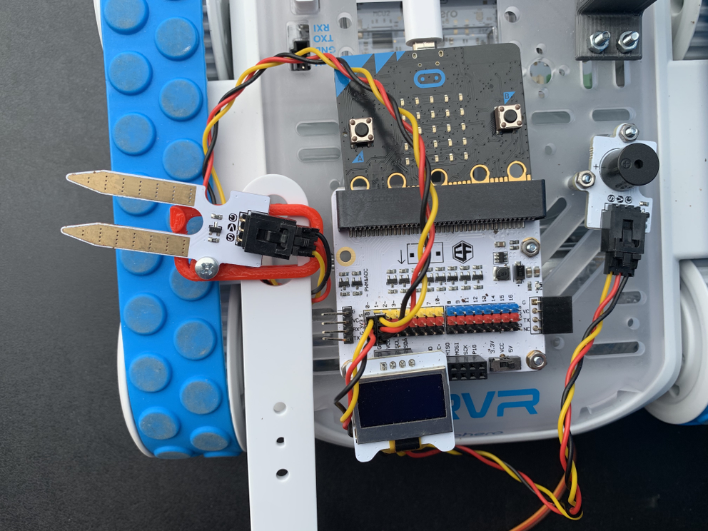 RVR + micro:bit - Soil Moisture Sensor