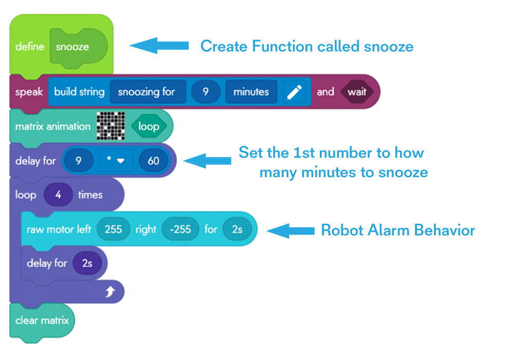 Grow With Sphero - Alarm Clock